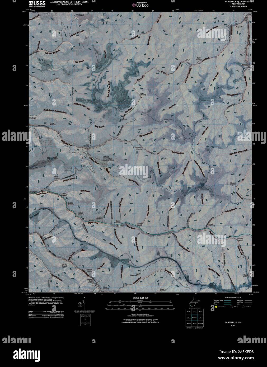 WV Barnabus 20110120 TM Inverted Stock Photo - Alamy