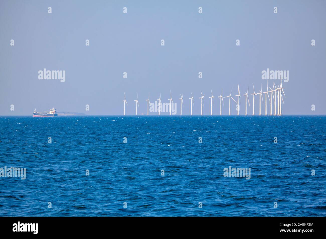 Ship and wind generators hi-res stock photography and images - Alamy