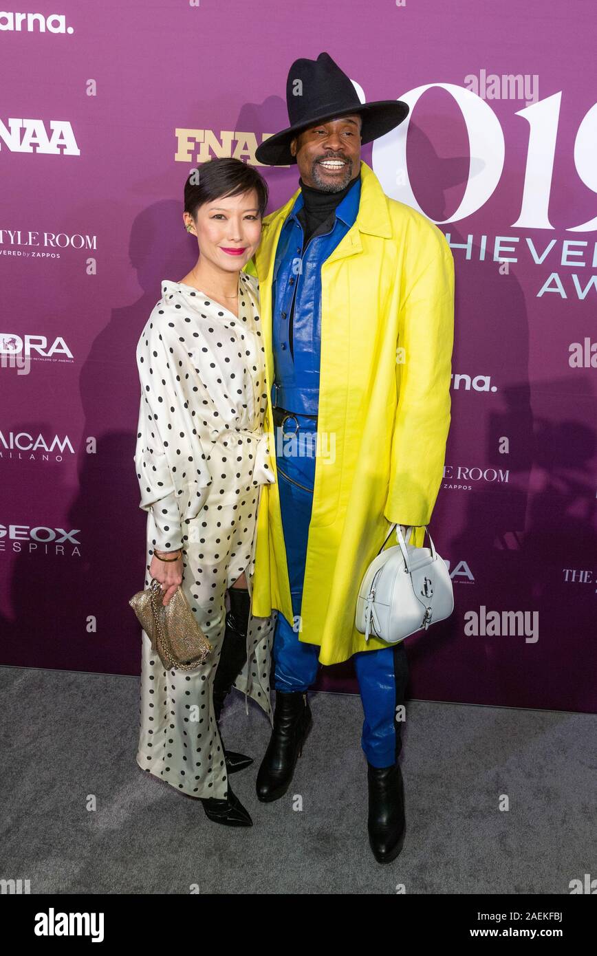 NEW YORK, NY - DECEMBER 03: Sandra Choi and Billy Porter attend the ...