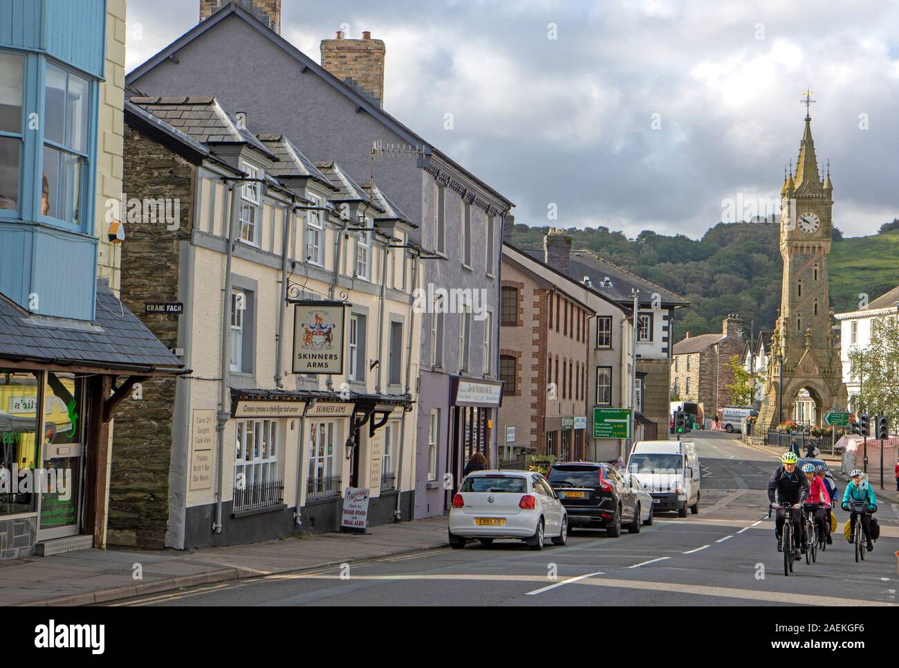 Machynlleth bike hi-res stock photography and images - Alamy