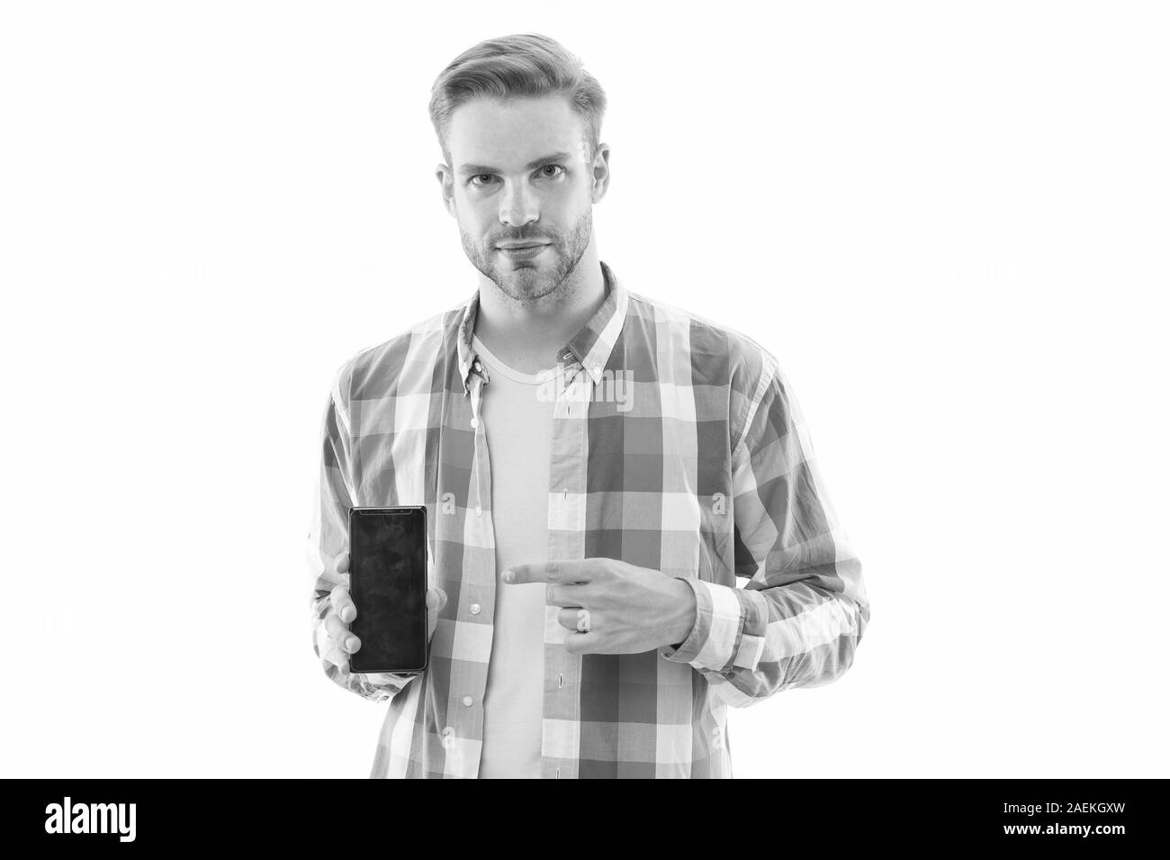 Mobile operator tariff. Join digital world. Download application. Guy ...