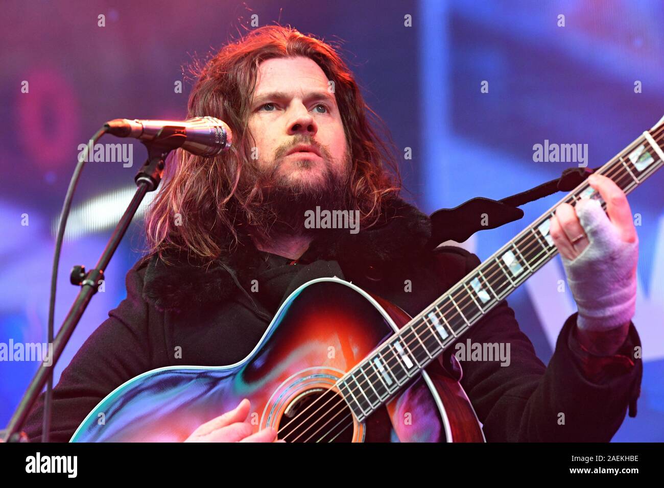NEW YORK, NY - DECEMBER 07: Jay Buchanan of Rival Sons performs onstage ...