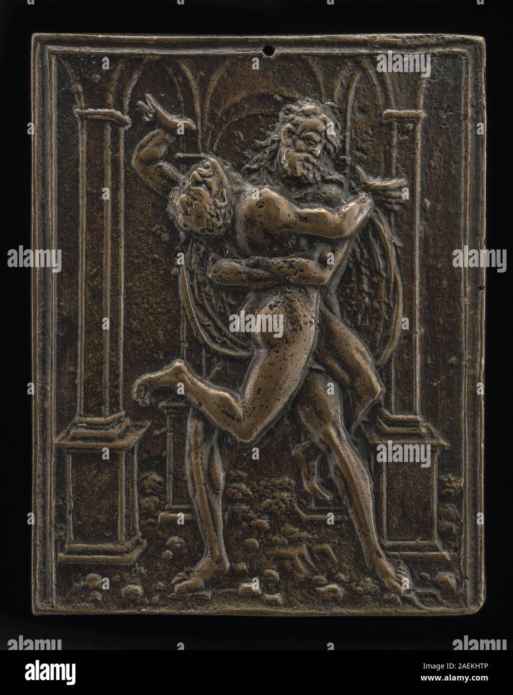 Moderno, Hercules and Antaeus, late 15th - early 16th century Hercules ...