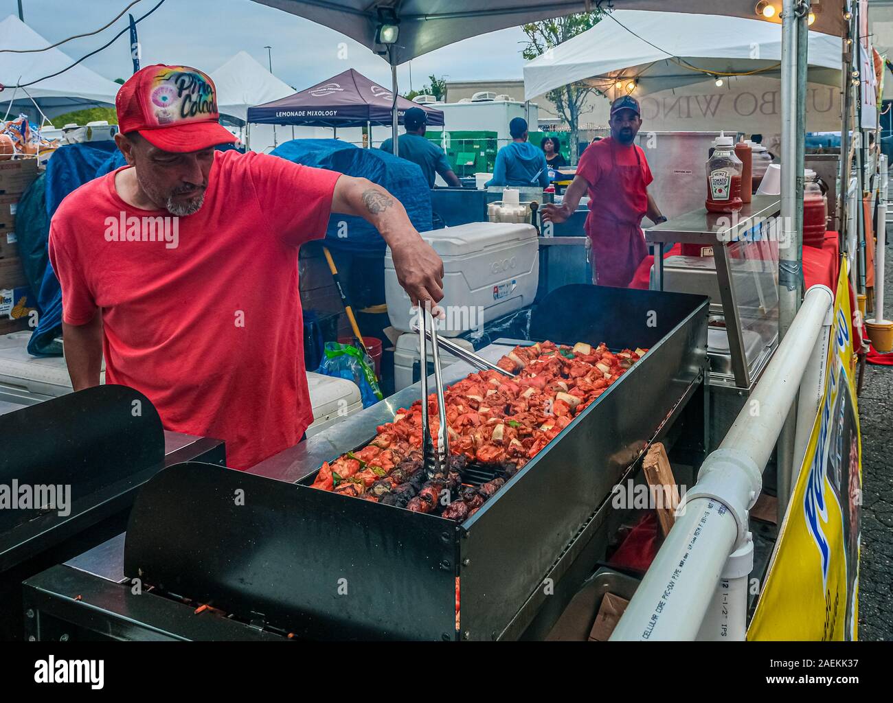 Jamaican food market hi-res stock photography and images - Alamy