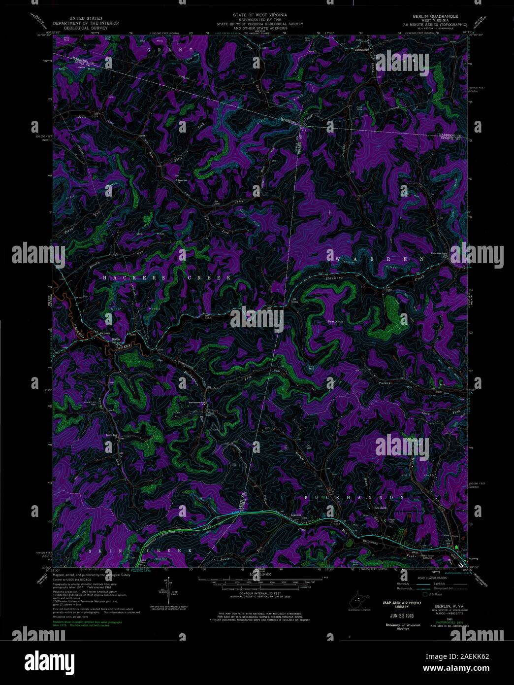 Map of berlin 1961 hi-res stock photography and images - Alamy