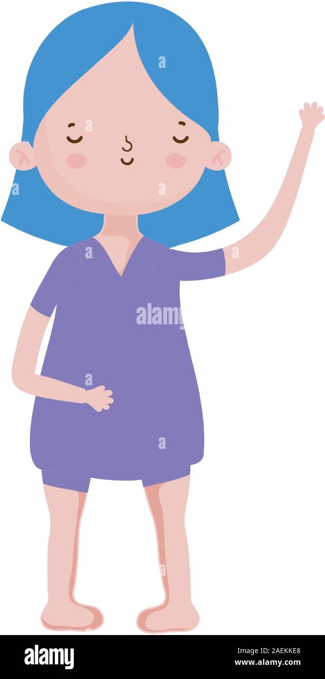 cute little boy cartoon character design vector illustration Stock ...