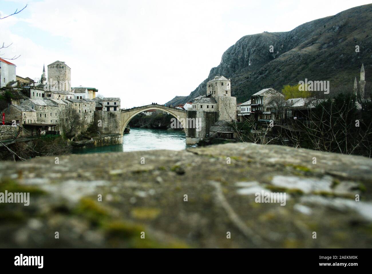 Mostar bridge war damage hi-res stock photography and images - Alamy