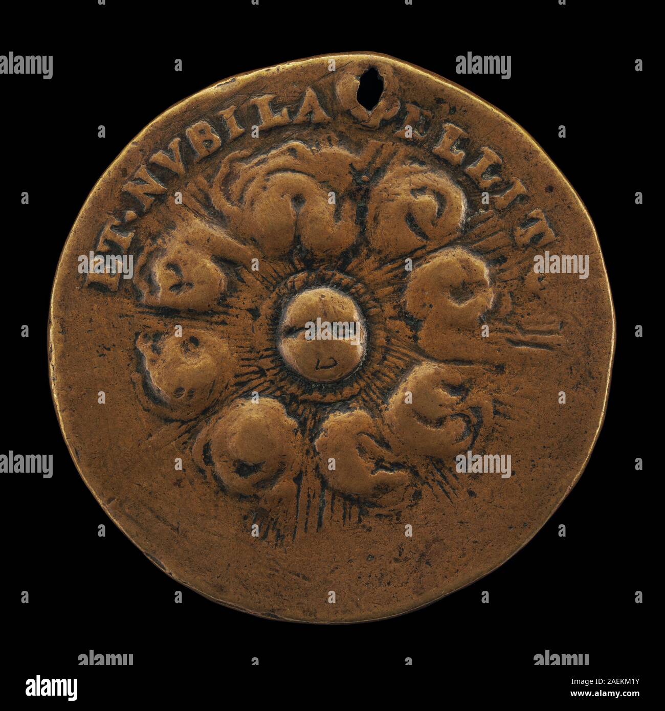 Neapolitan 16th Century, Radiant Sun Dispelling Clouds (reverse), c ...