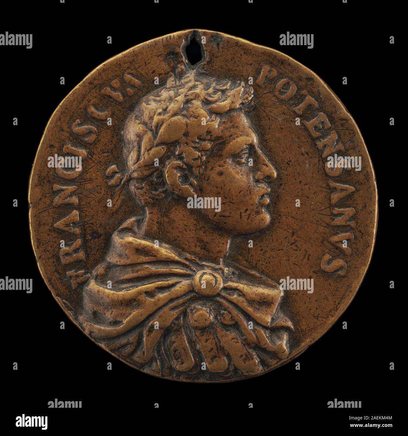 Obverse portrait of Francesco Potenziano, or Francesco da Potenza ...