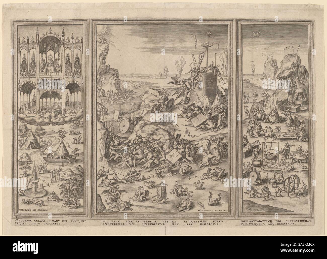 Netherlandish 16th Century after Hieronymus Bosch, Hieronymus Cock ...