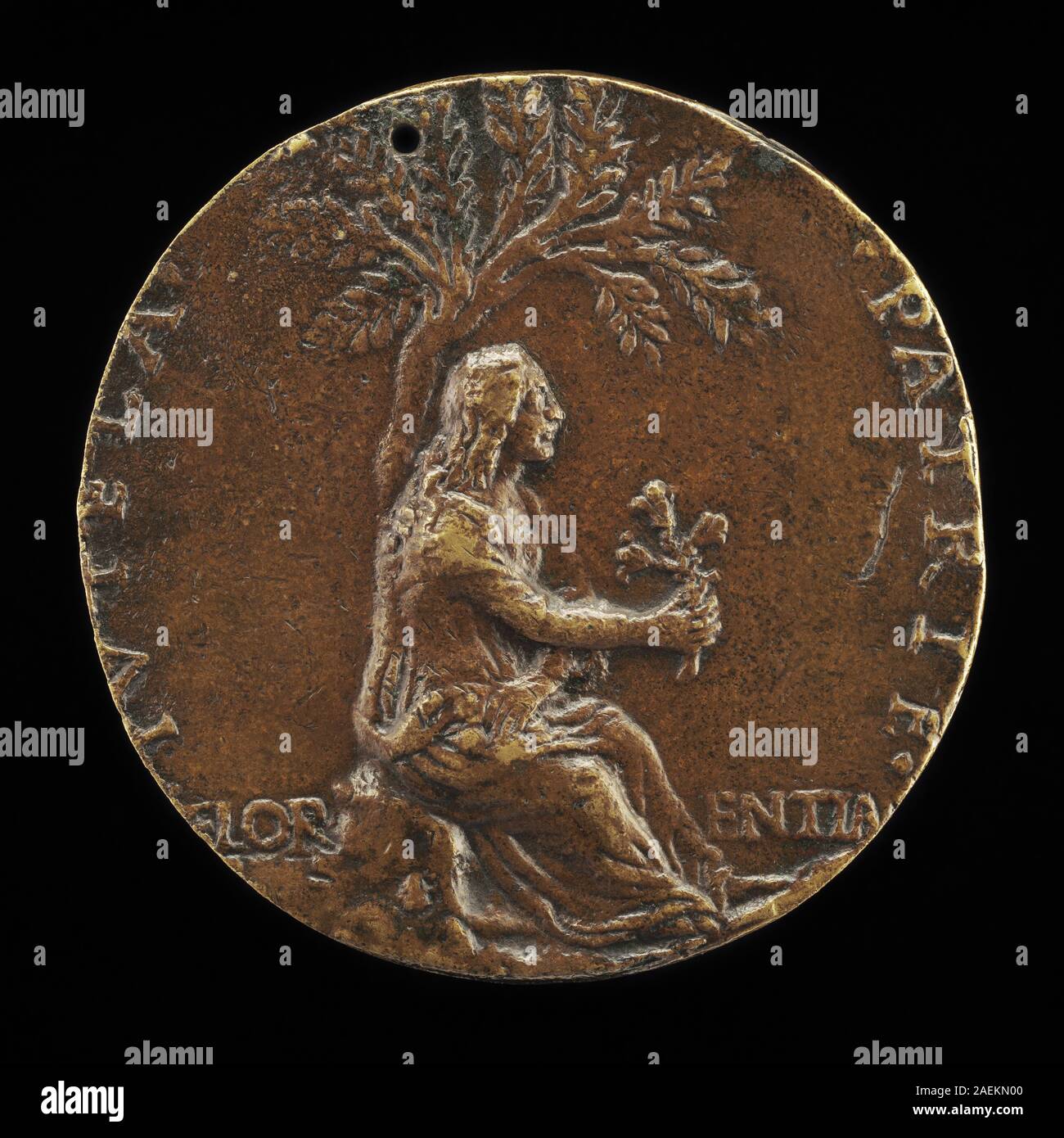 A Florentine artwork by Niccolò Fiorentino from circa 1490 showing ...