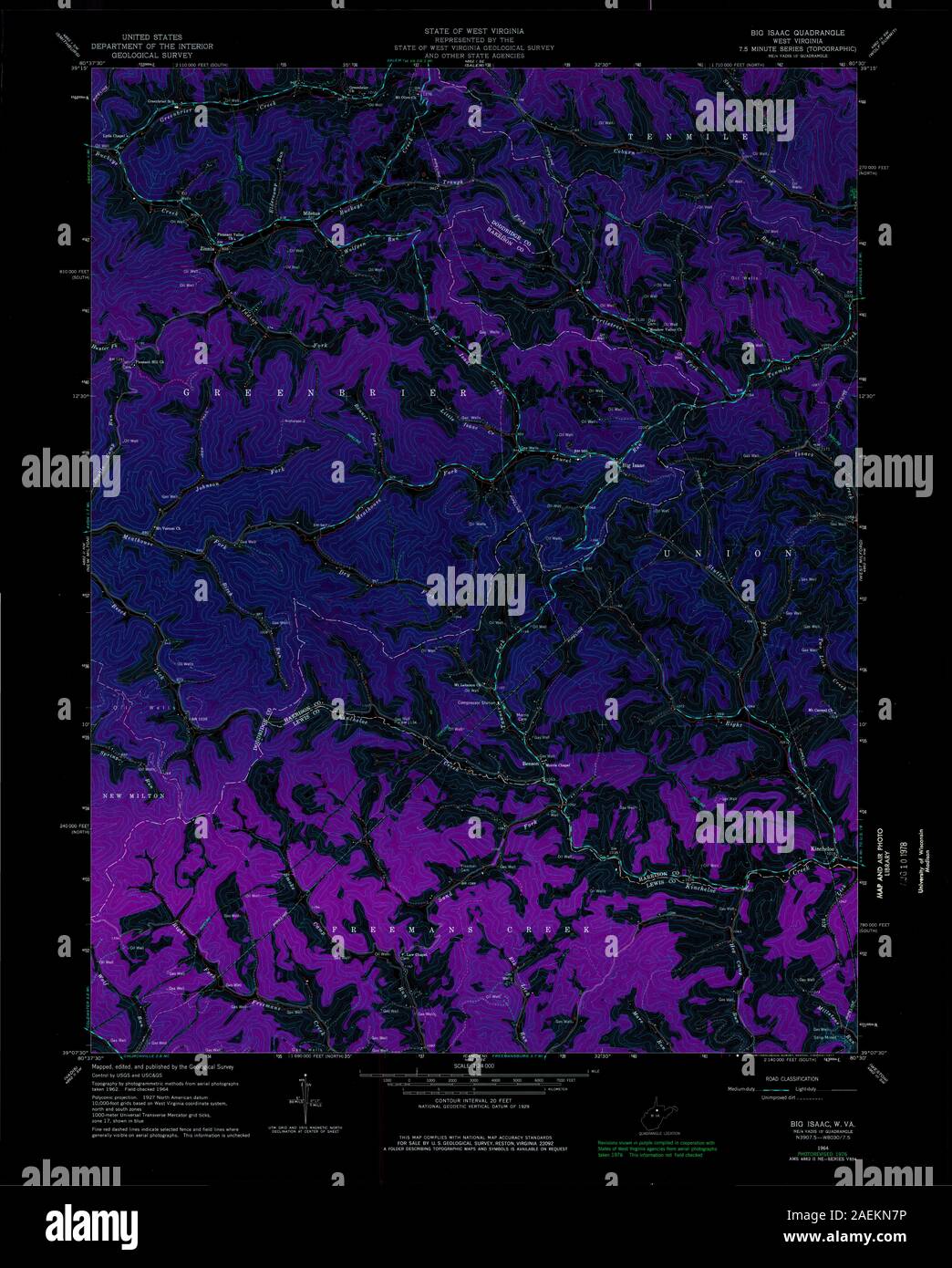 WV Big Isaac 700418 1964 24000 Inverted Stock Photo - Alamy