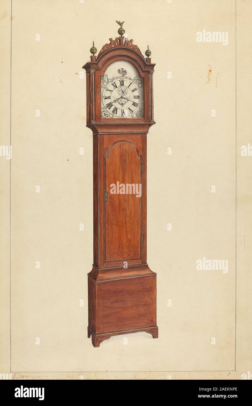 Nicholas Gorid, Clock, c 1935 Clock; circa 1935 date Stock Photo - Alamy