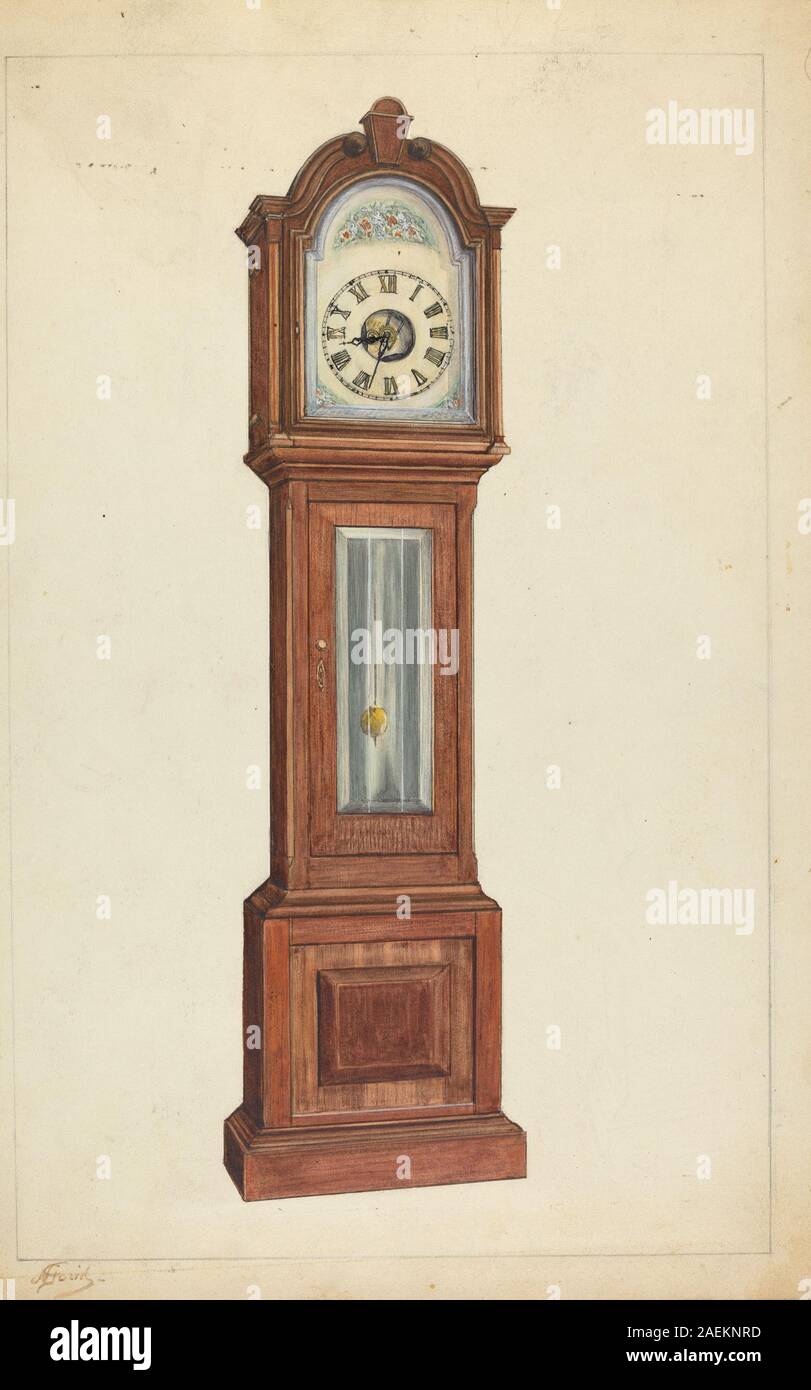 Clock, created by Nicholas Gorid around 1935, is a mechanical ...