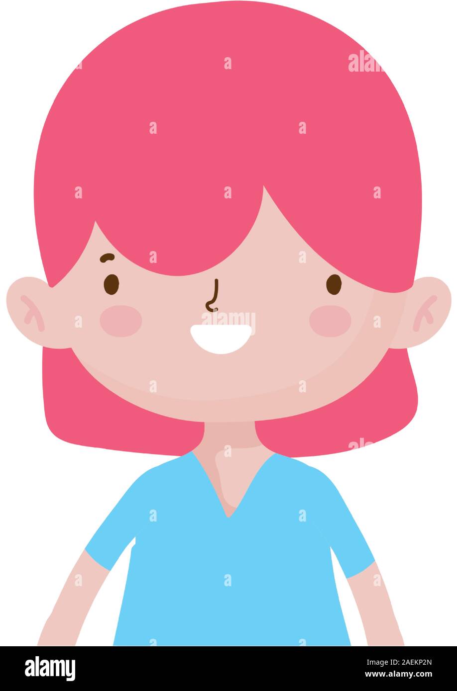 cute little boy cartoon character design vector illustration Stock ...