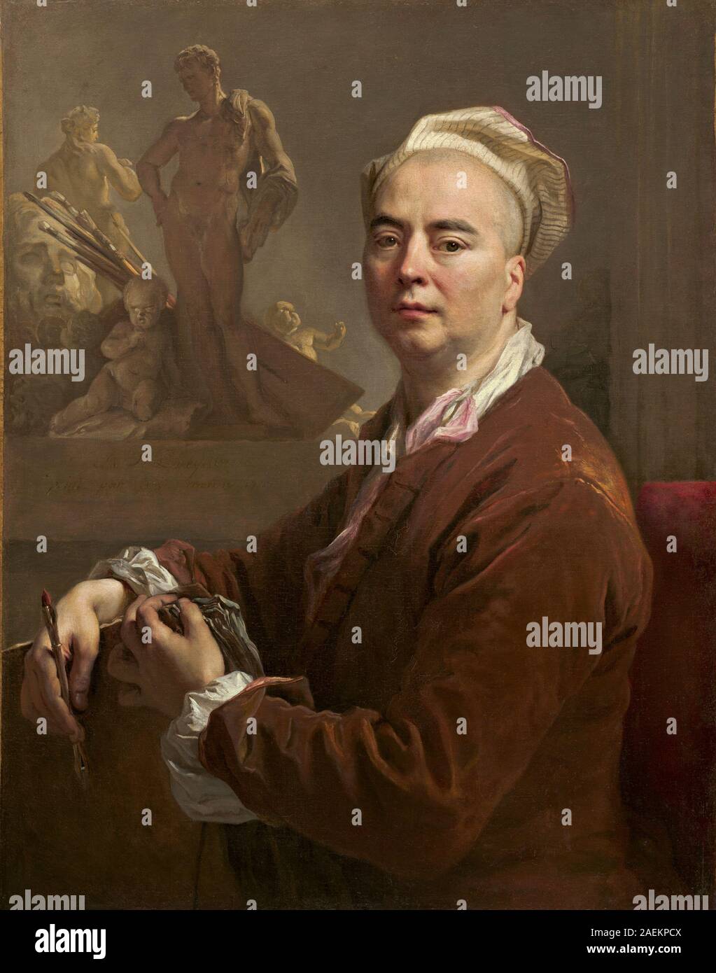 Nicolas de Largillierre, Self-Portrait, 1707 Self-Portrait; 1707date ...