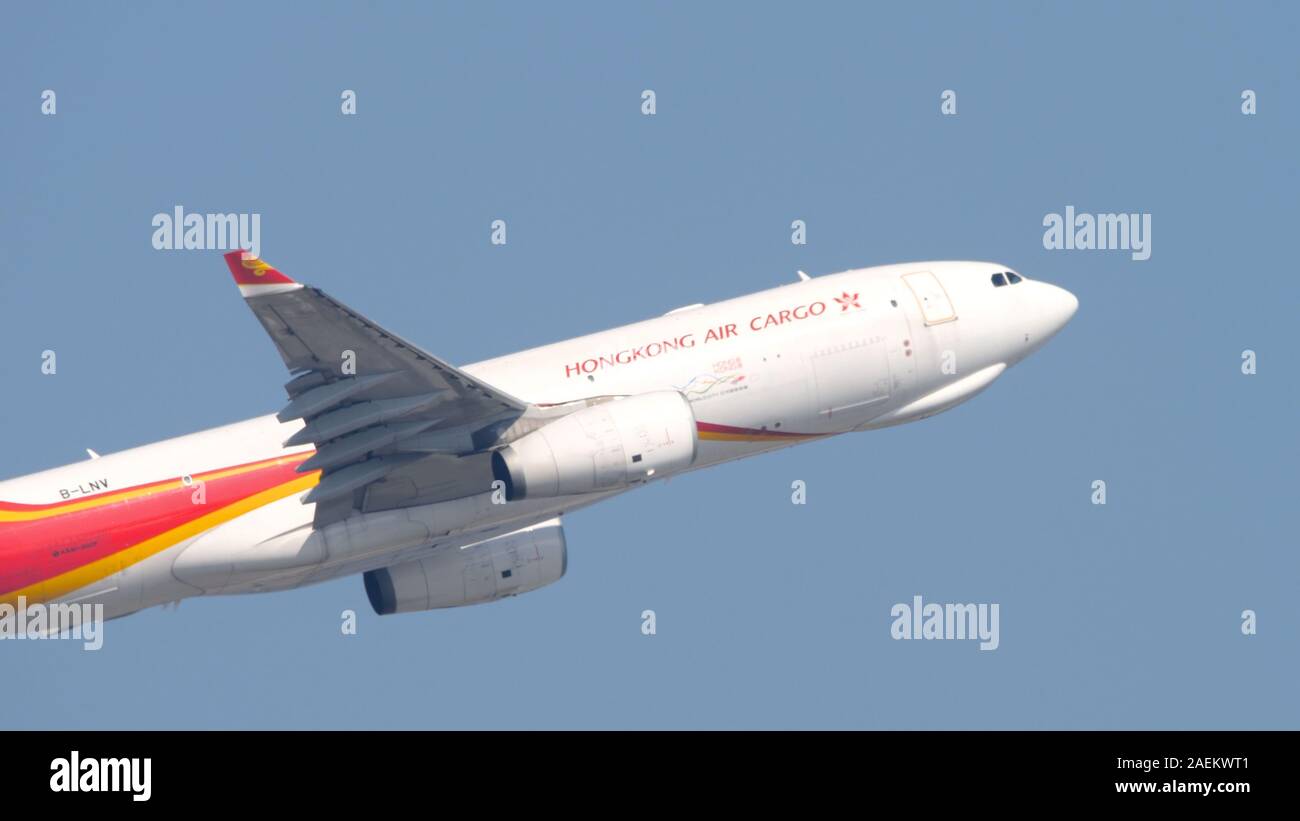 Hong Kong Air Cargo Airbus Stock Photo - Alamy