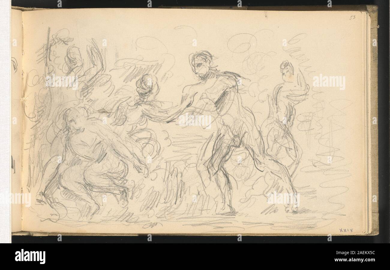 Paul Cézanne, Study for The Judgement of Paris or The Amorous Shepherd ...