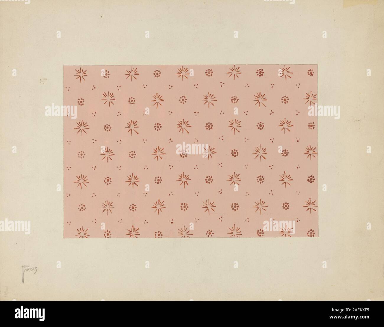 Paul Farkas, Wall Paper, c 1937 Wall Paper; c. 1937 Stock Photo - Alamy