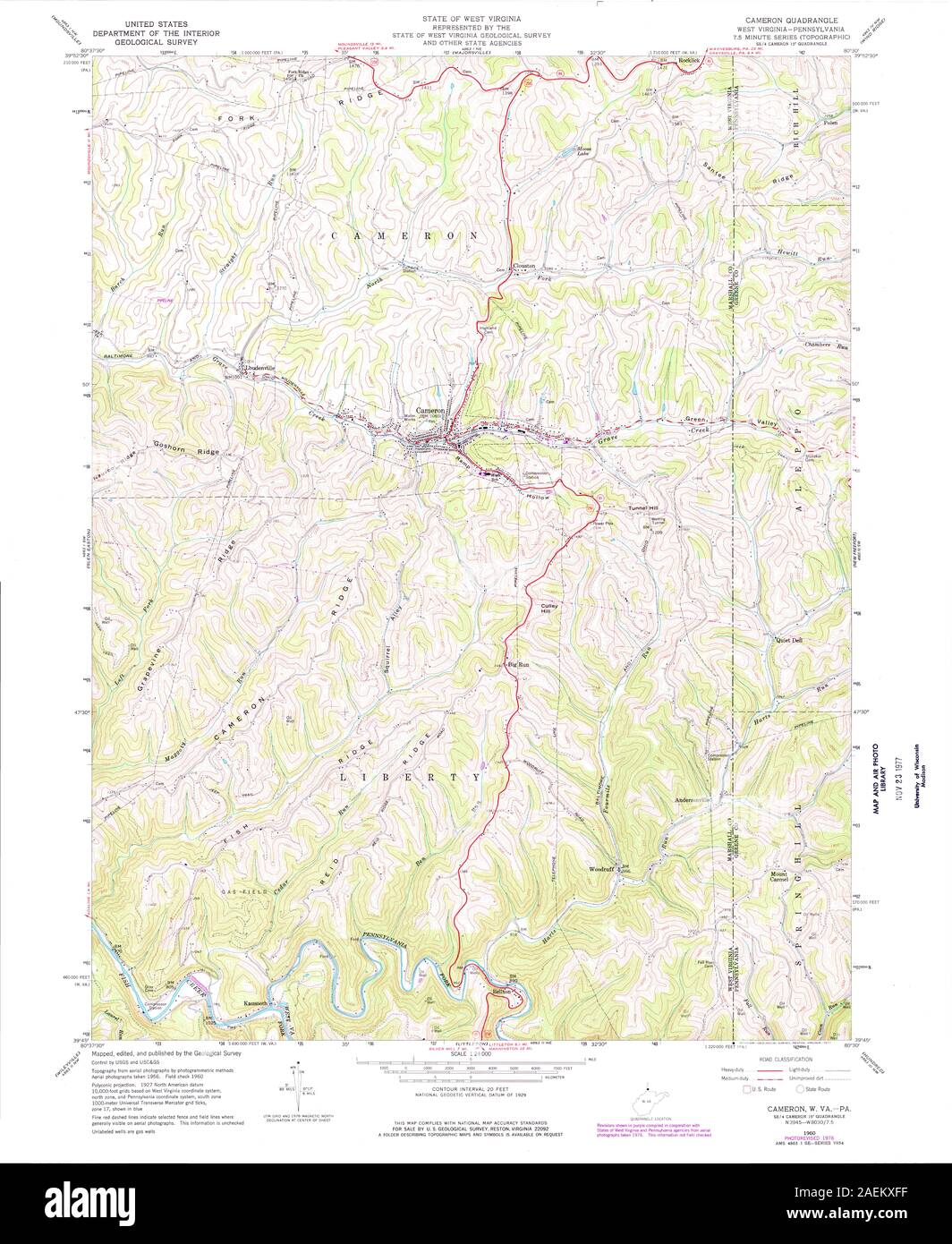 WV Cameron 700502 1960 24000 Stock Photo - Alamy
