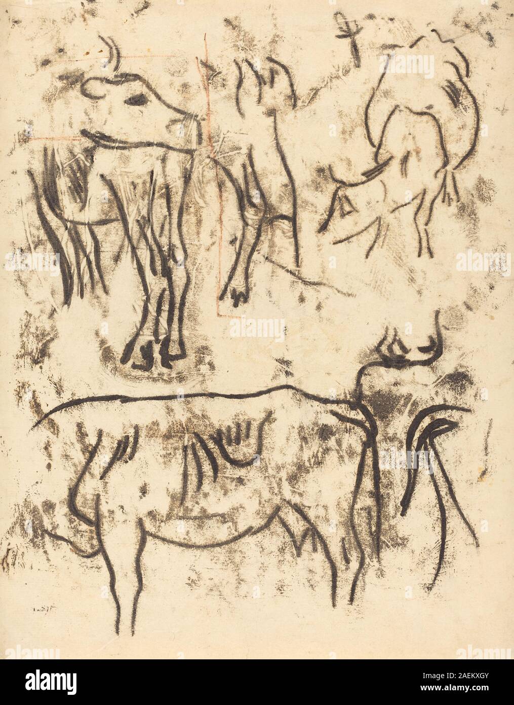 Paul Gauguin, Animal Studies, 1901-1902 Animal Studies; 1901/1902 Stock ...