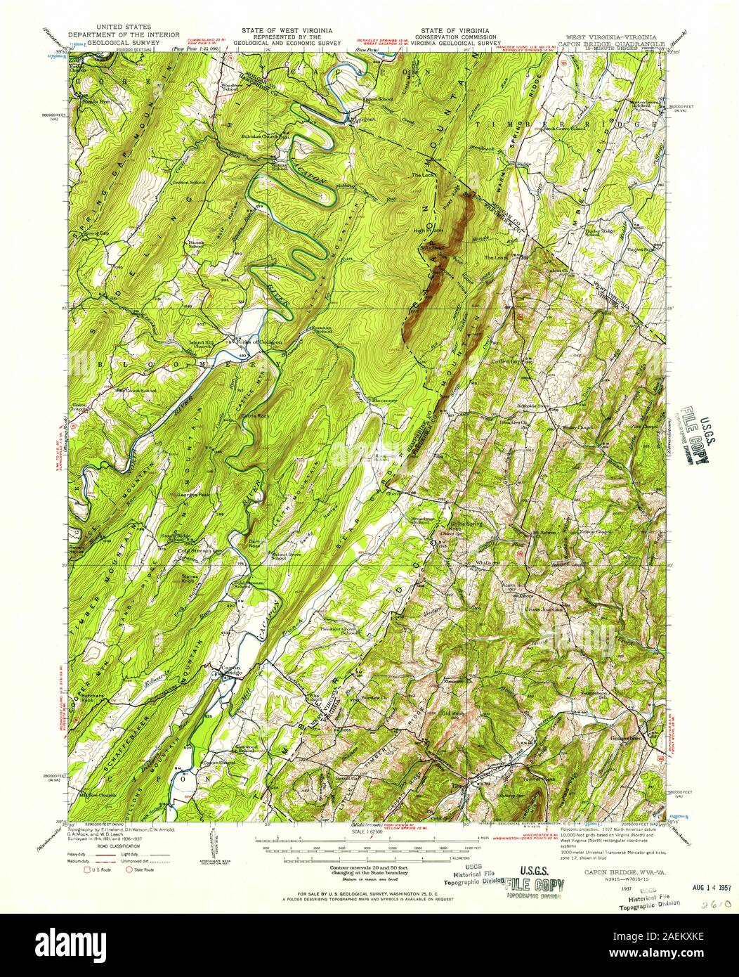 Capon bridge hi-res stock photography and images - Alamy