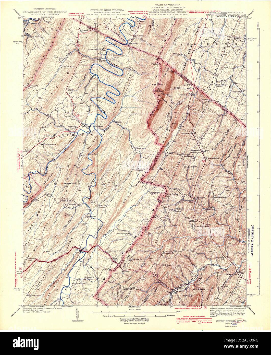 Capon Bridge High Resolution Stock Photography and Images - Alamy