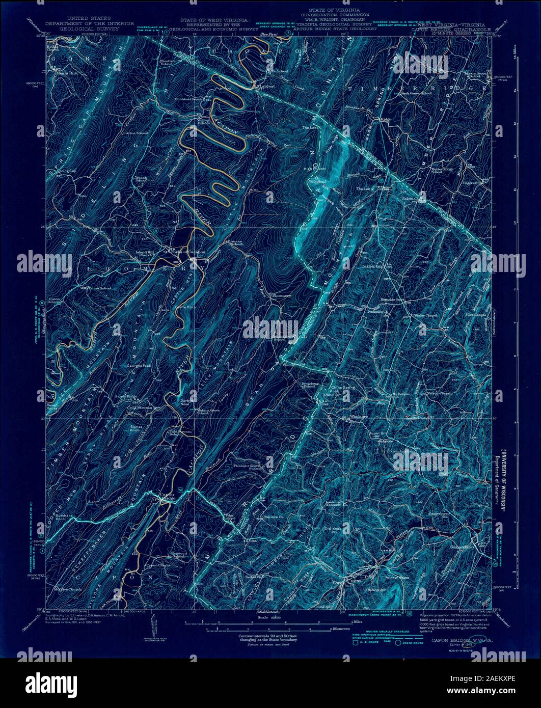 Capon bridge hi-res stock photography and images - Alamy