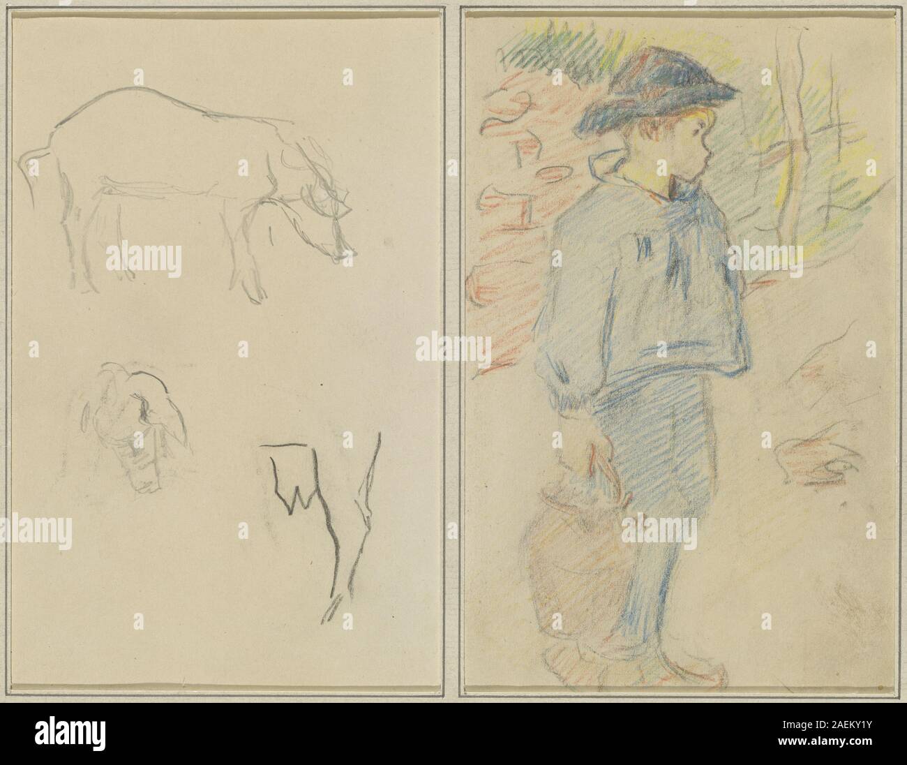 Gauguin pastoral symbolism hi-res stock photography and images - Alamy