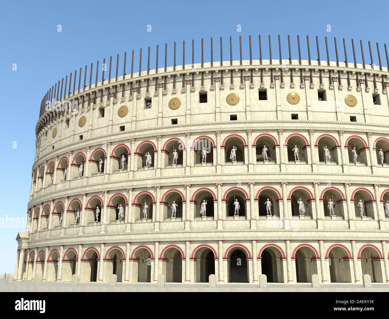 Roman Colosseum Reconstructed
