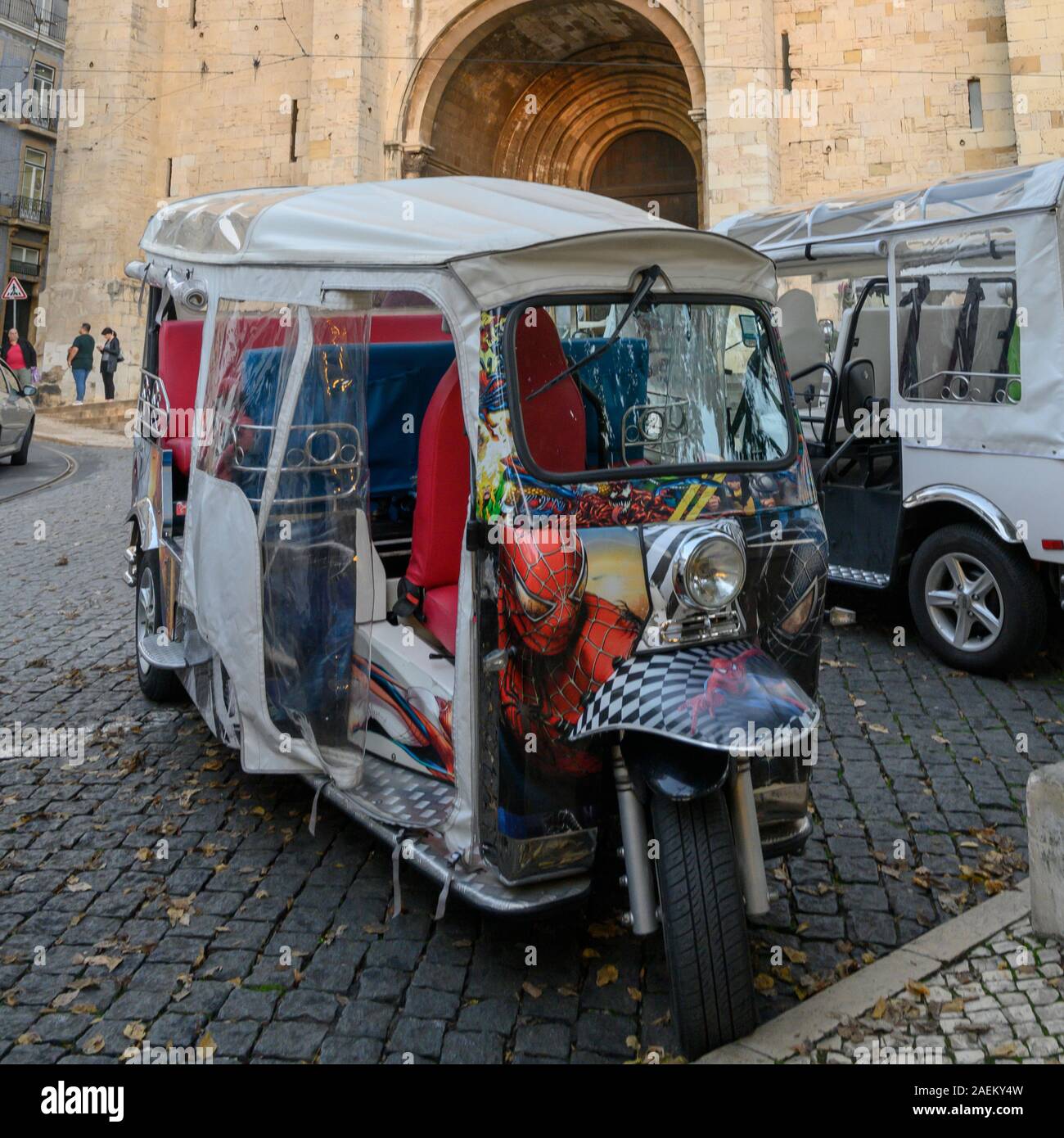 Decorated auto rickshaw tuk tuk hi-res stock photography and images - Alamy