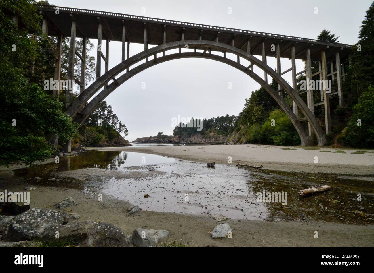 Russian Gulch State Park High Resolution Stock Photography and Images ...