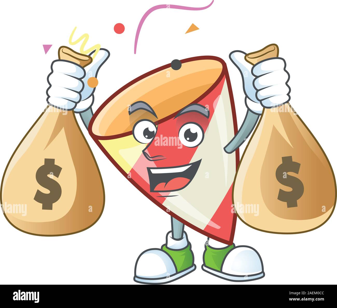 Cone bill Stock Vector Images - Alamy