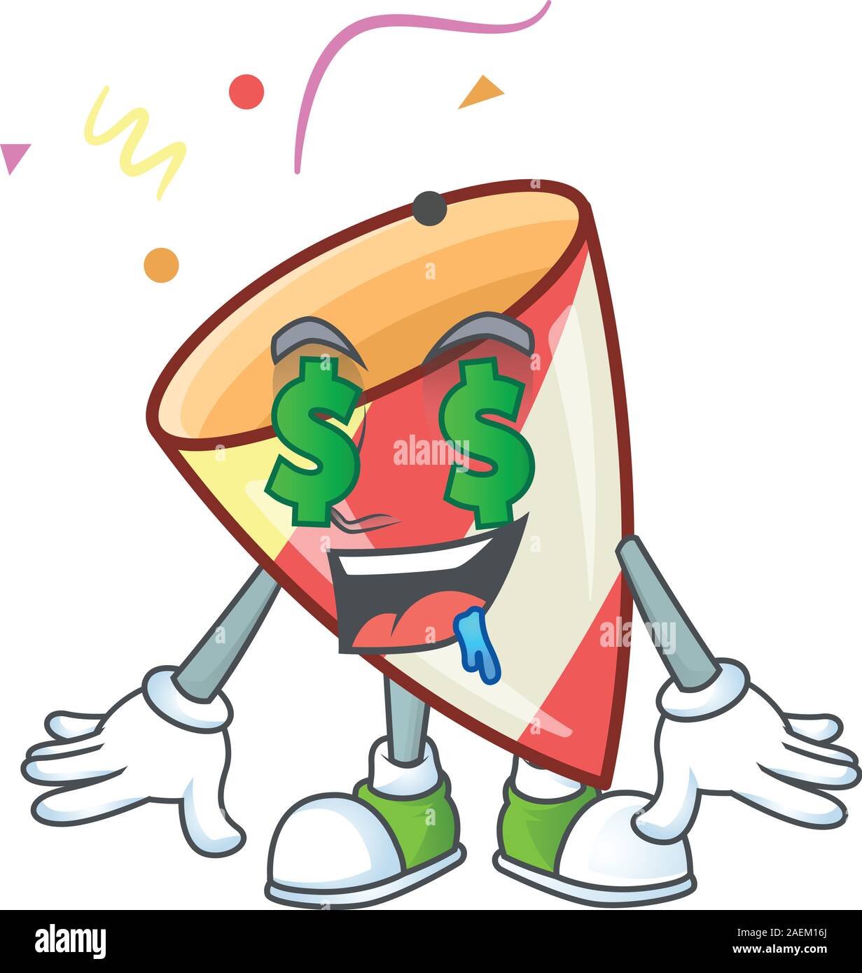 Cone bill Stock Vector Images - Alamy