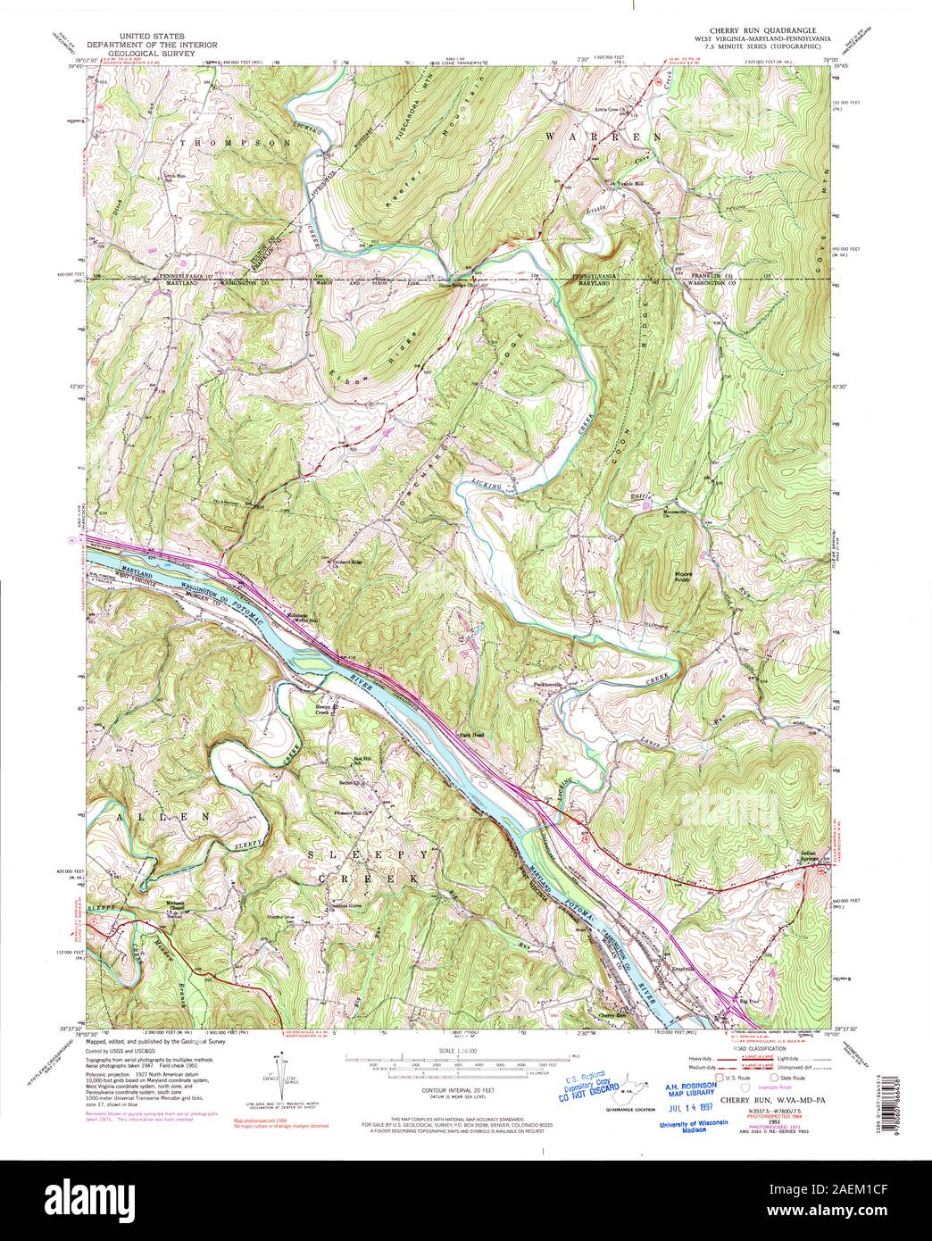 Cherry run historical hi-res stock photography and images - Alamy