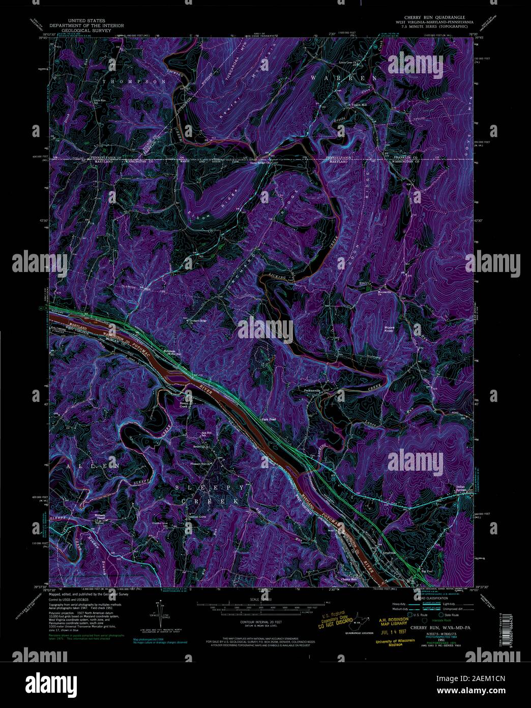 Cherry run historical hi-res stock photography and images - Alamy