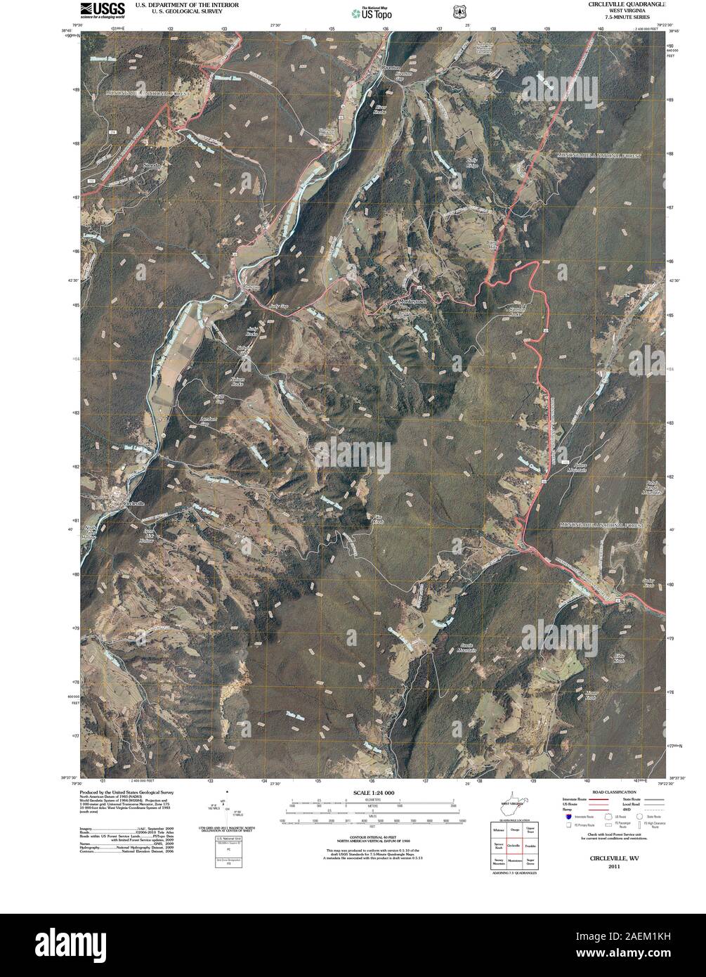 Map of circleville hi-res stock photography and images - Alamy
