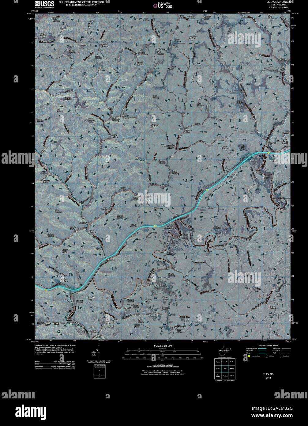 Clio map hi-res stock photography and images - Alamy