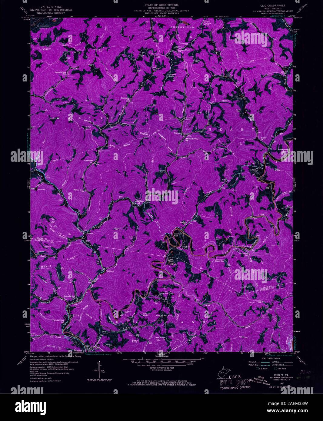 Clio map hi-res stock photography and images - Alamy