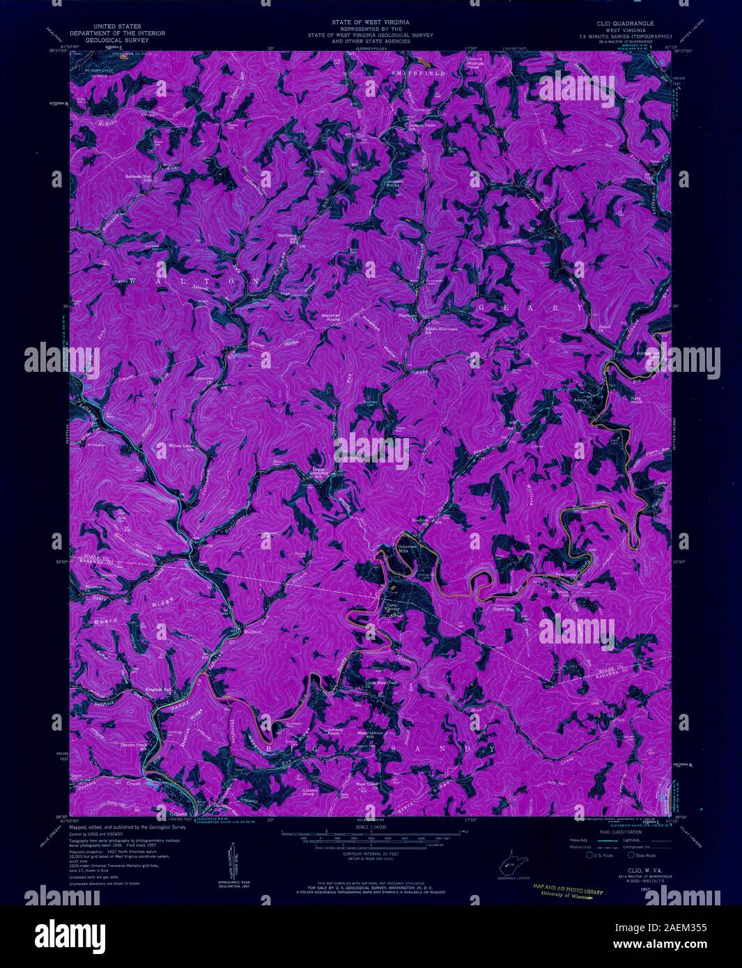 Clio map hi-res stock photography and images - Alamy