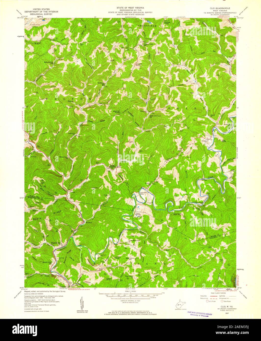 Clio map hi-res stock photography and images - Alamy