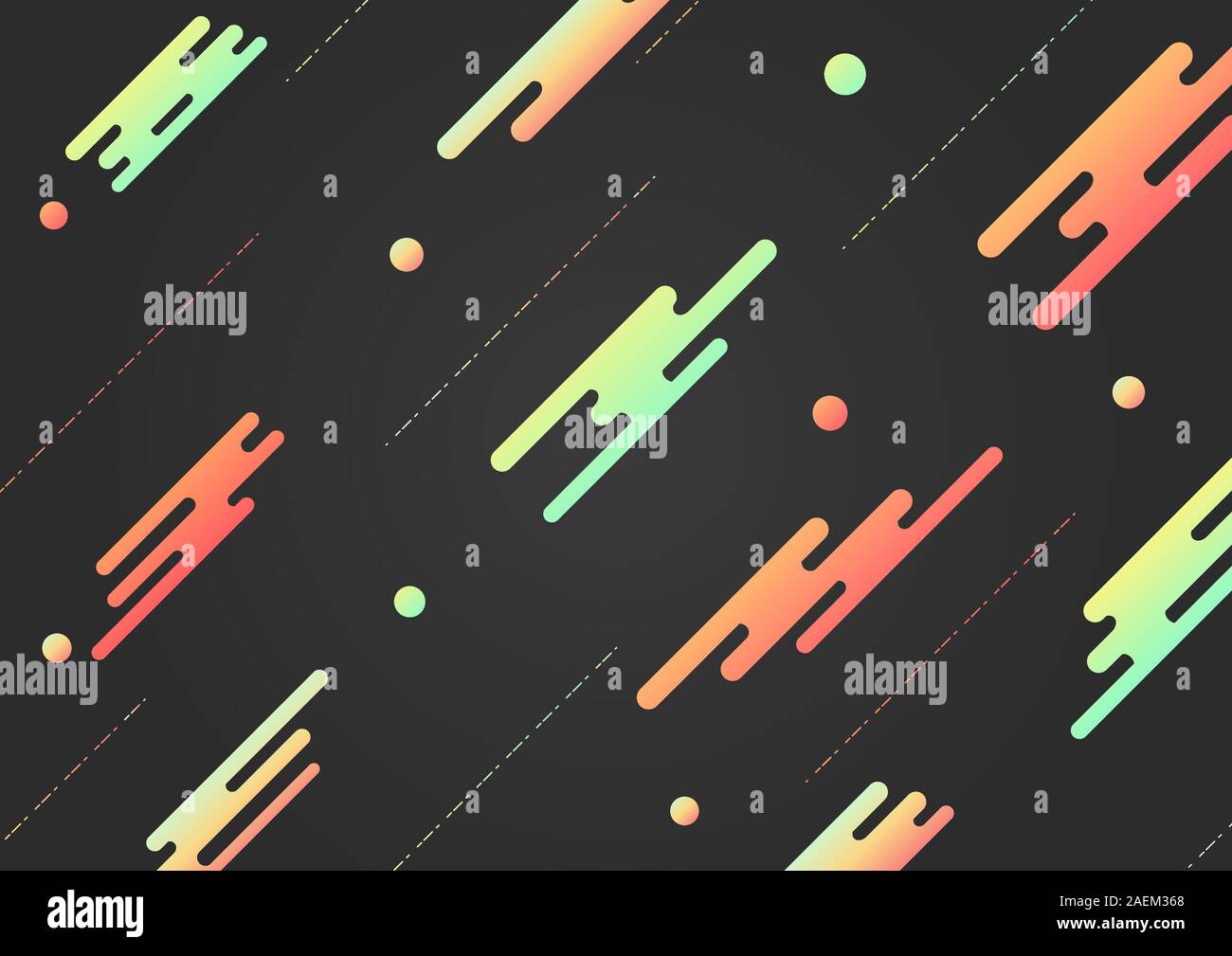 Abstract design black color background modern shape colorful contrast ...