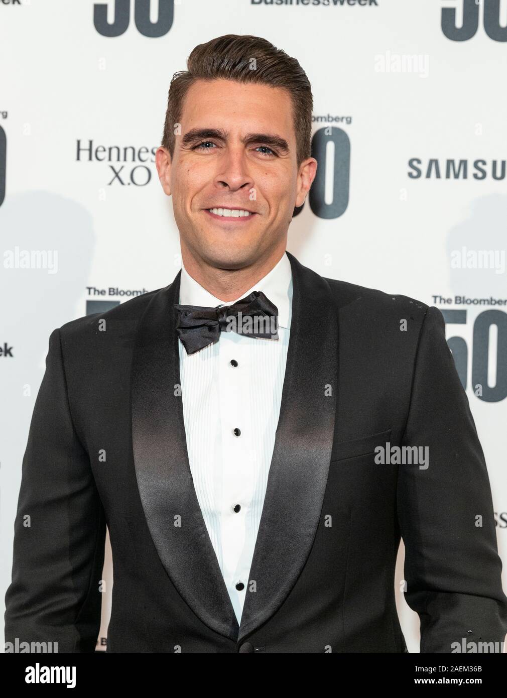 New York, NY - December 9, 2019: Josh Segarra attends "The Bloomberg 50 ...
