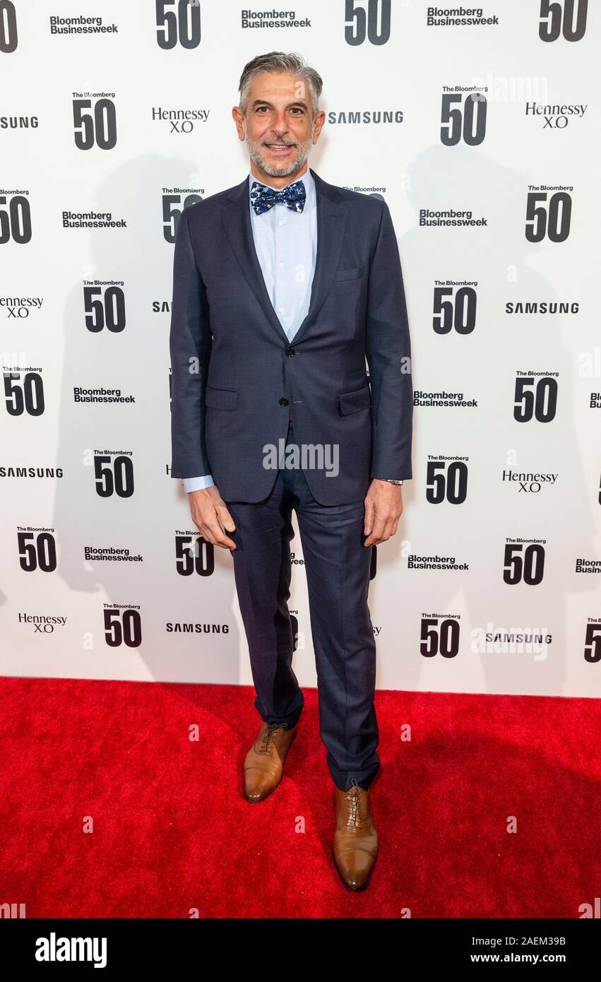 New York, NY - December 9, 2019: Alan Slatas attends "The Bloomberg 50 ...
