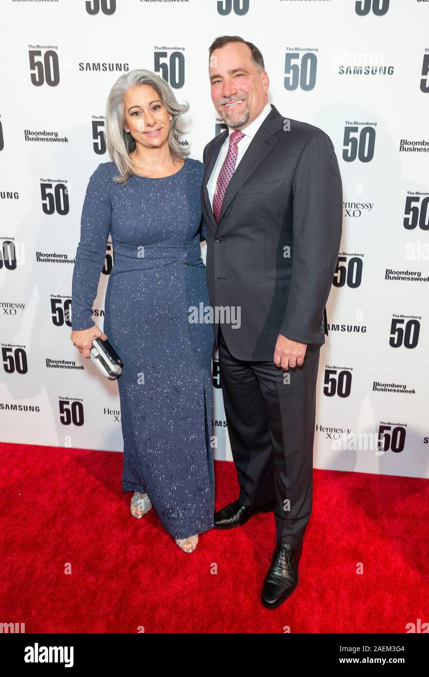 New York, NY - December 9, 2019: Amy McCabe and Dan McCabe attend "The ...