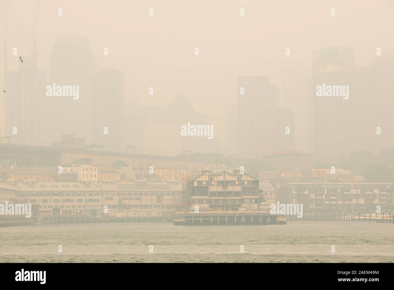 Sydney, Australia. 10 Dec 19. Multiple fires in NSW have caused a ...