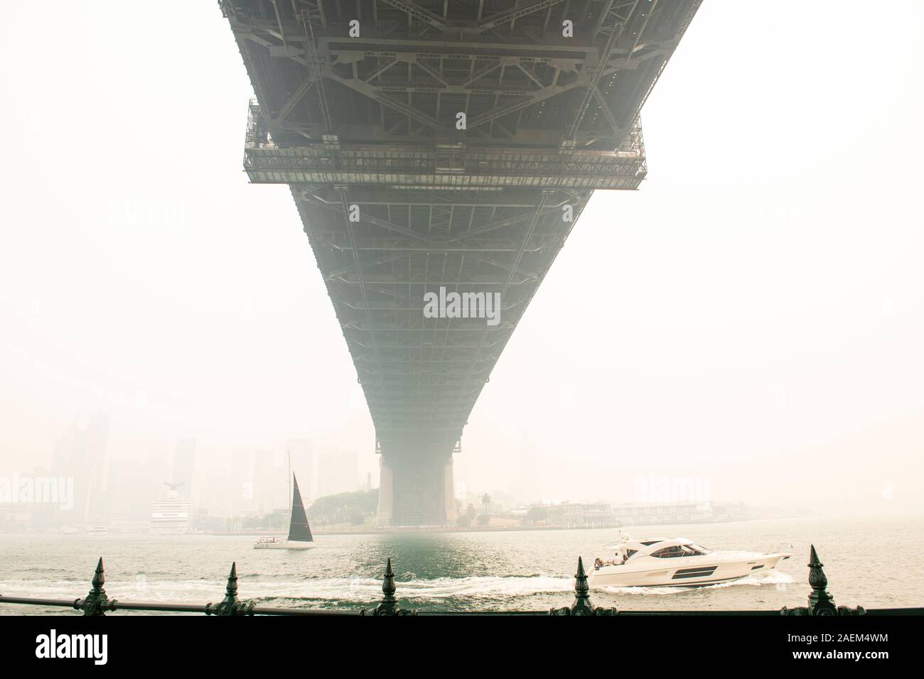 Sydney, Australia. 10 Dec 19. Multiple fires in NSW have caused a ...