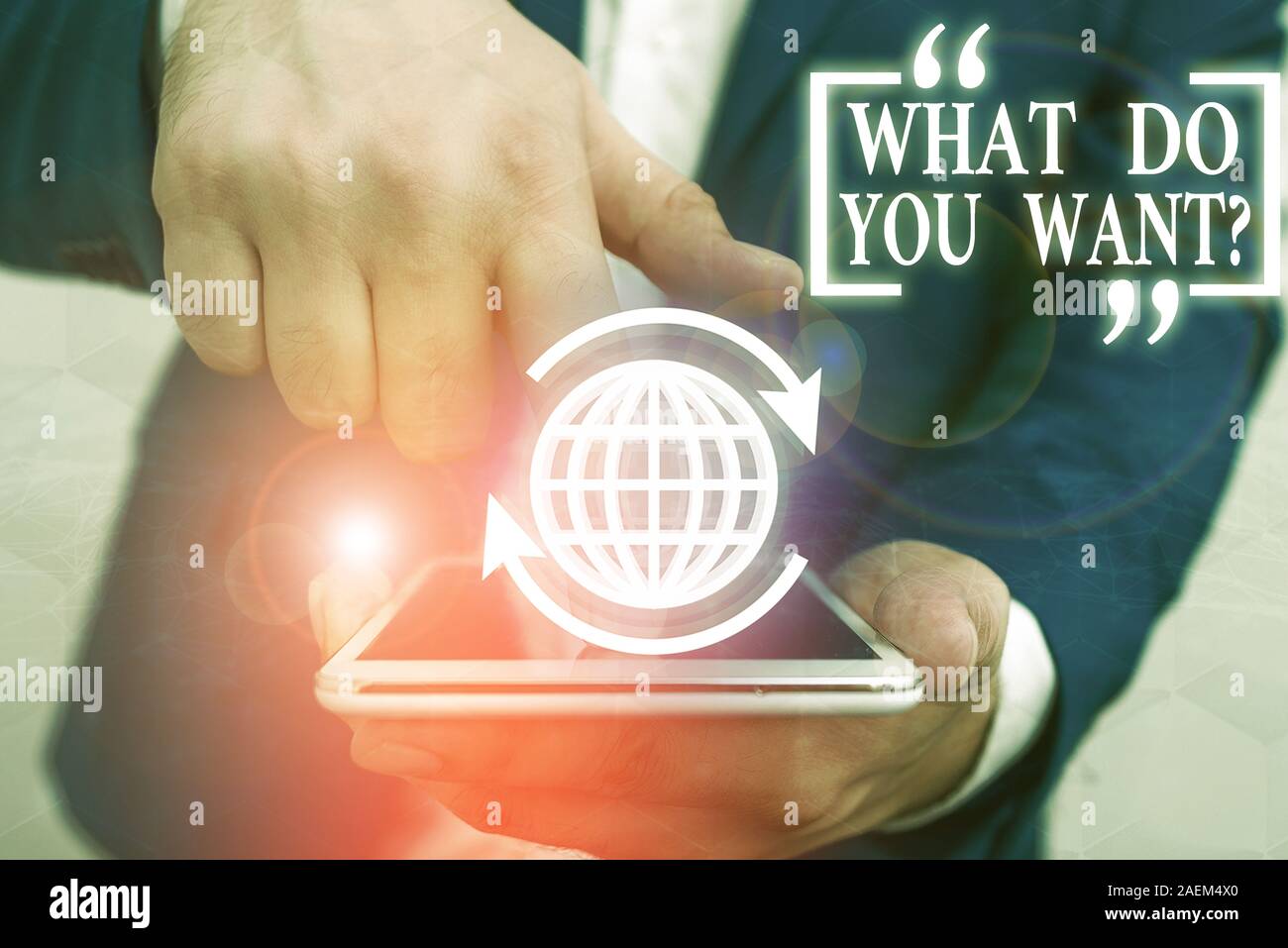 Handwriting text What Do You Want Question. Conceptual photo say or ...