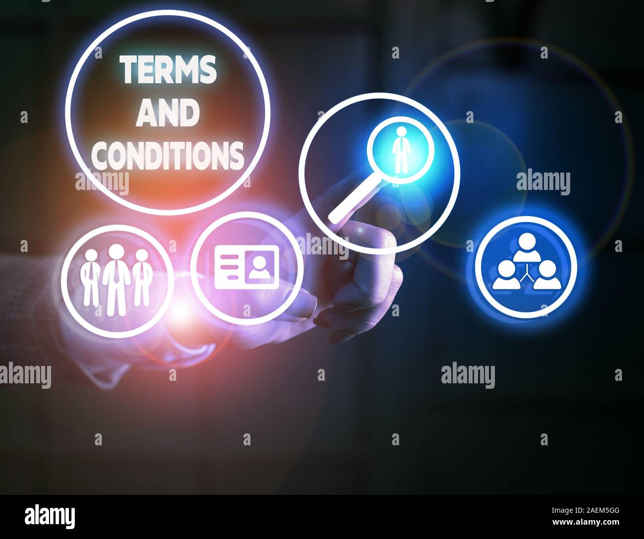 Handwriting text writing Terms And Conditions. Conceptual photo rules ...