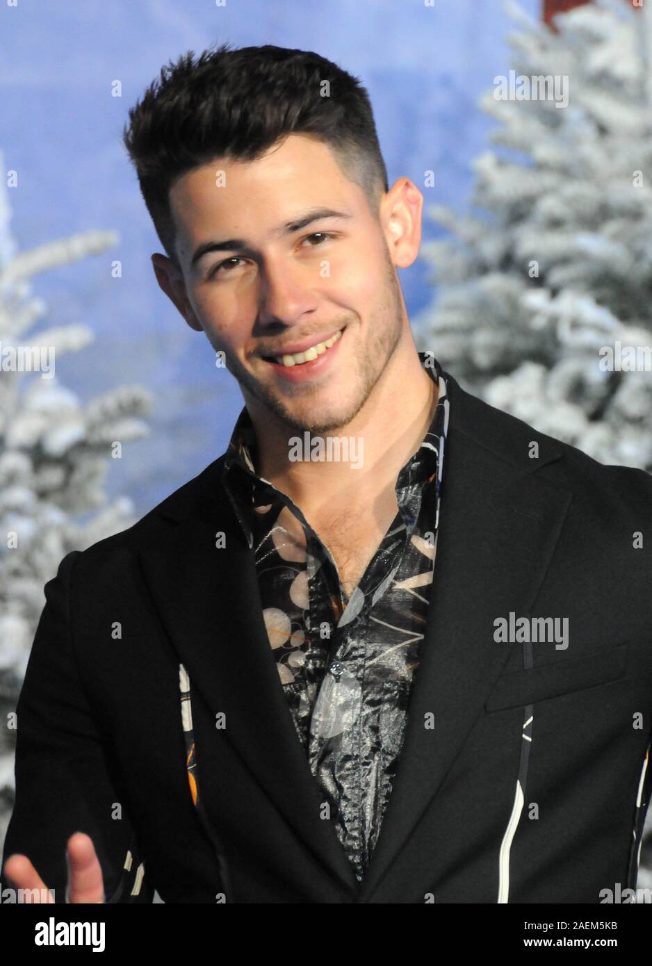 Hollywood, California, USA 9th December 2019 Actor/singer Nick Jonas ...